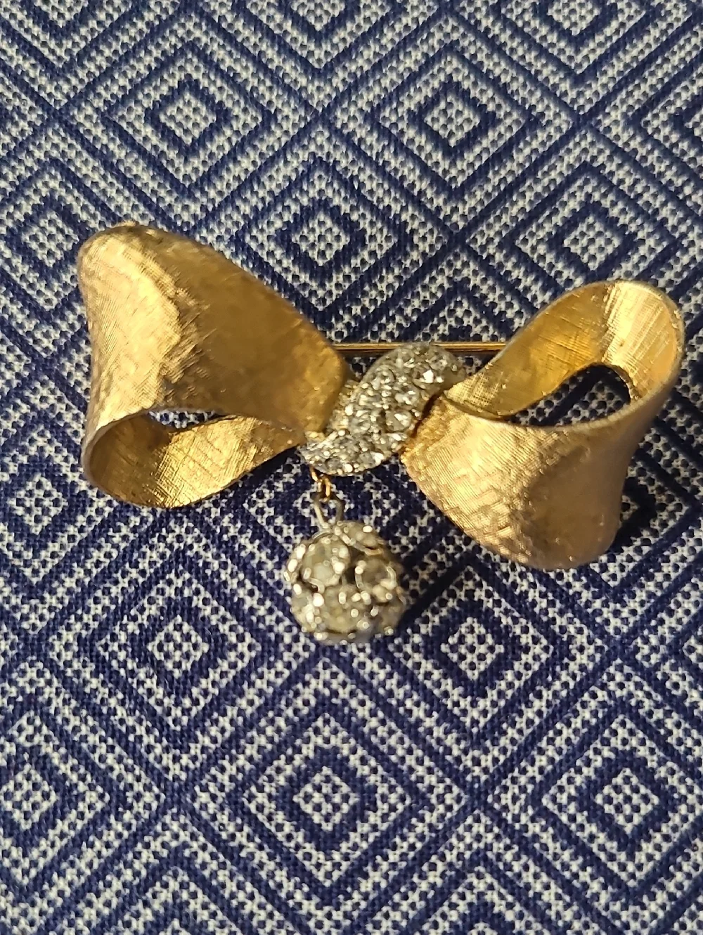 Jewelry | Vintage Jomaz Joseph Mazer Golden Florentine Ribbon Bow ...